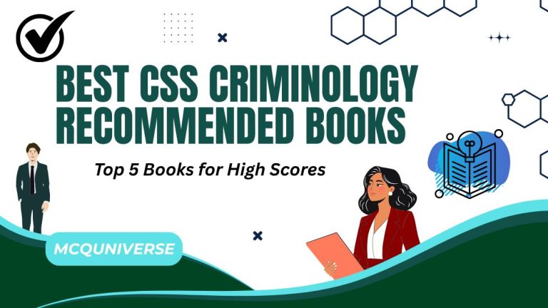 Best CSS Criminology Recommended Books 2025 – Top 5 Books for High ...